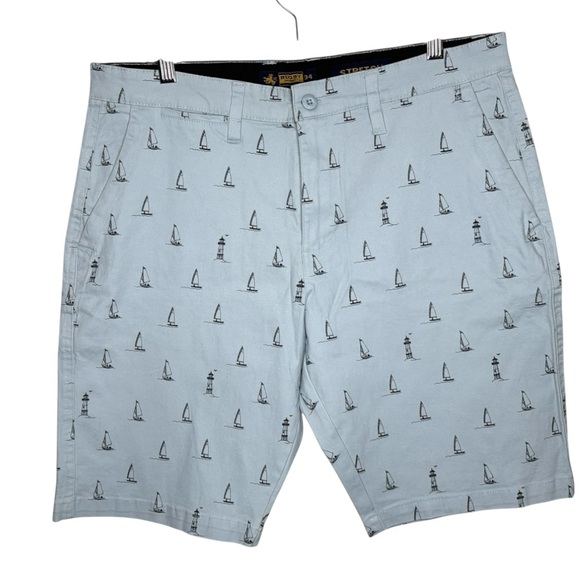 Rugby University | Shorts | Rugby University Mens Blue Sailboat ...